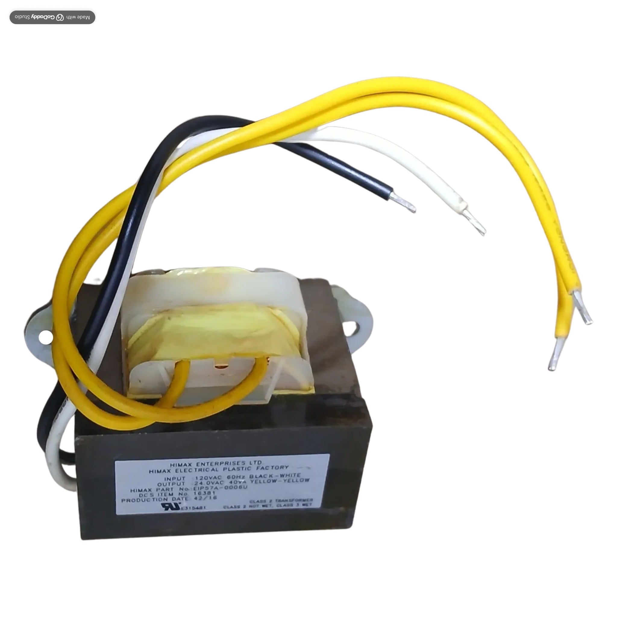 DCS Transformer 24 VAC 211775 Fisher & Paykel – Outdoor Gas Products