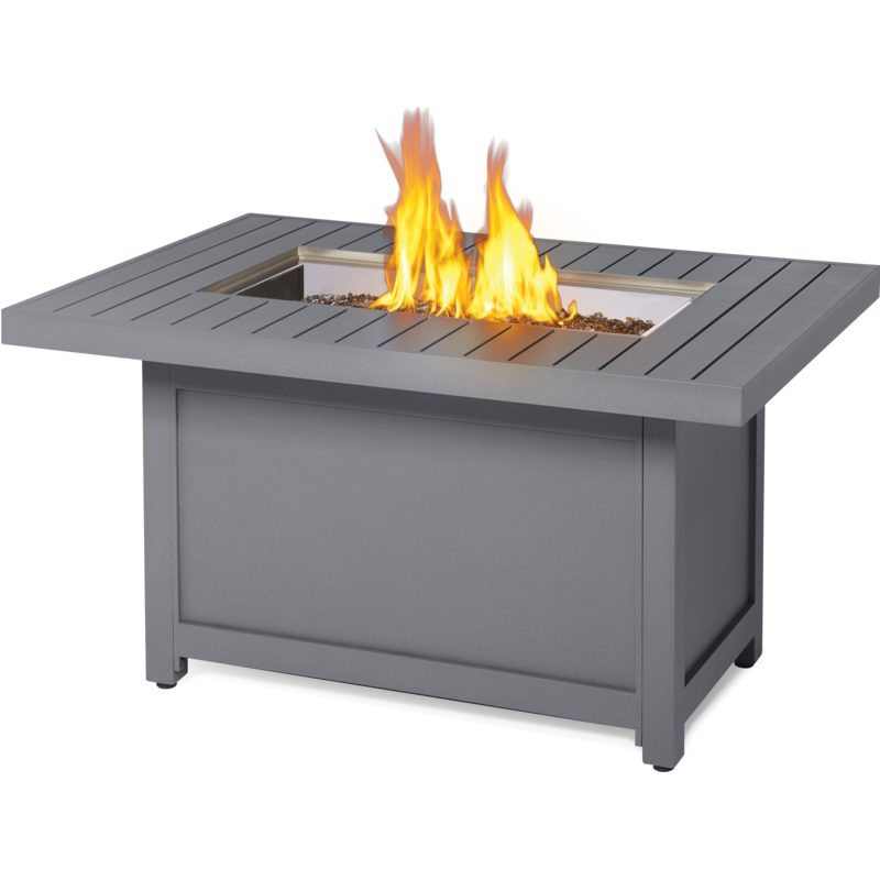 Napoleon Hamptons Rectangle Patioflame Propane Table – Outdoor Gas Products