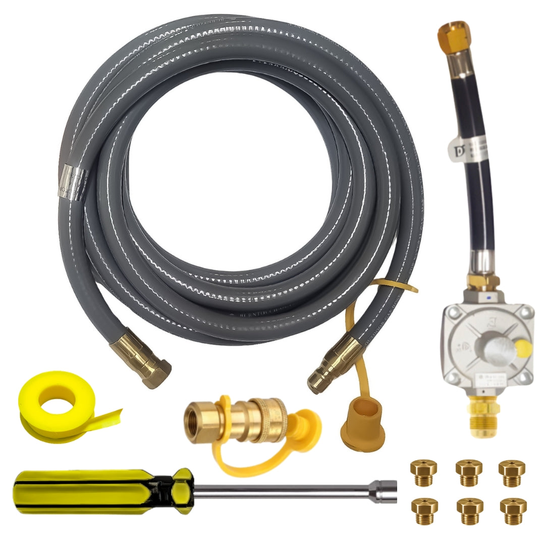 Natural Gas Conversion Kit for Royal Gourmet 6 Burner With Sear & Side ...